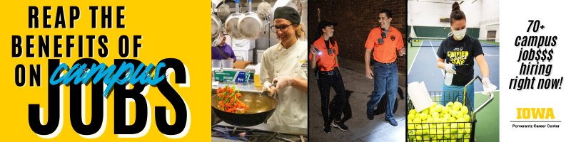 Thinking about working on campus this Spring?