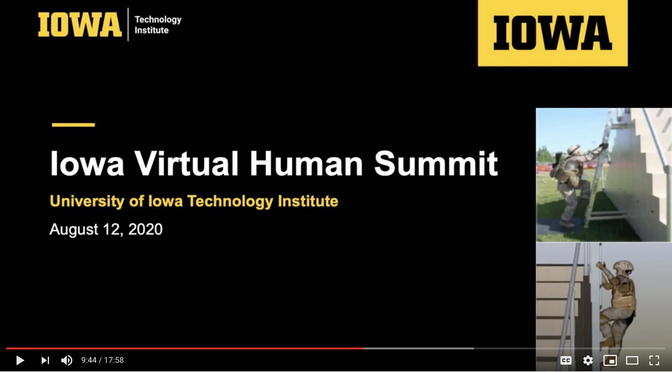 Iowa Technology Institute Update - Aug. 24