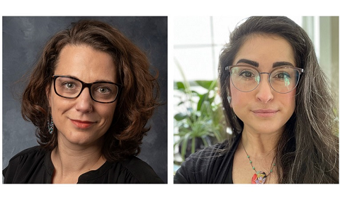 Portrait images of Tamar Bernfeld and Ashley Glassberg-Nazette